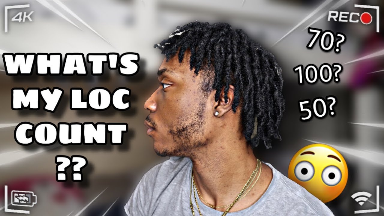 how many locs do i have? 🤔 | LOC COUNT + quick routine - YouTube