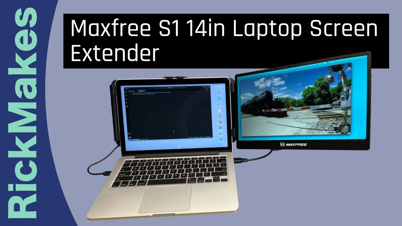 Maxfree S1 14in Laptop Screen Extender - YouTube
