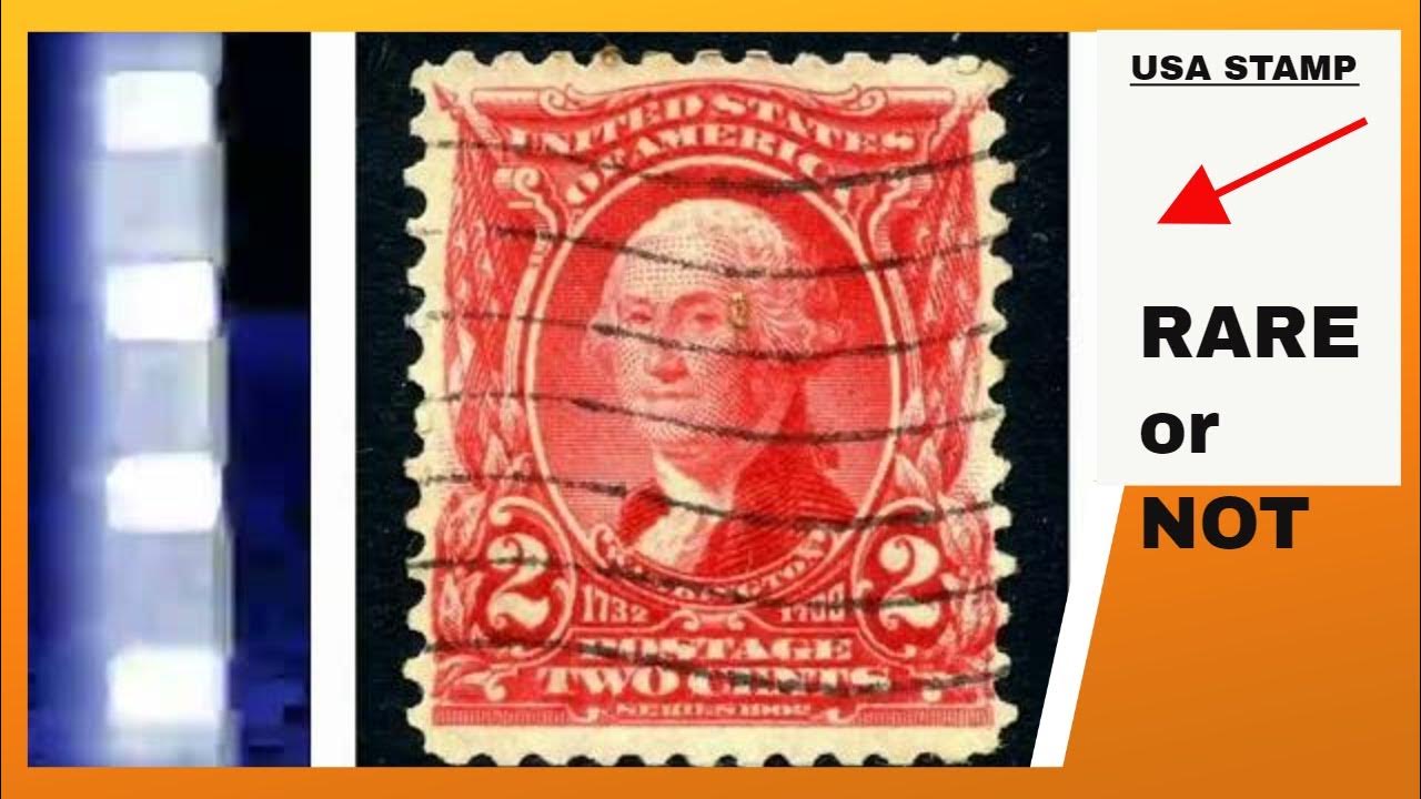 GEORGE WASHINGTON 2c Red stamp price, value - YouTube