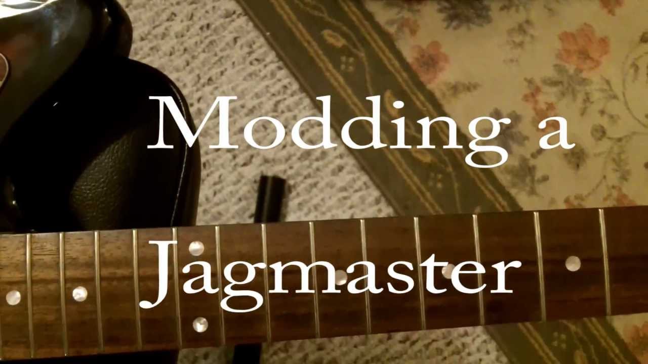 Squier Jagmaster with Guitar Fetish Surf 90 Pickups - YouTube