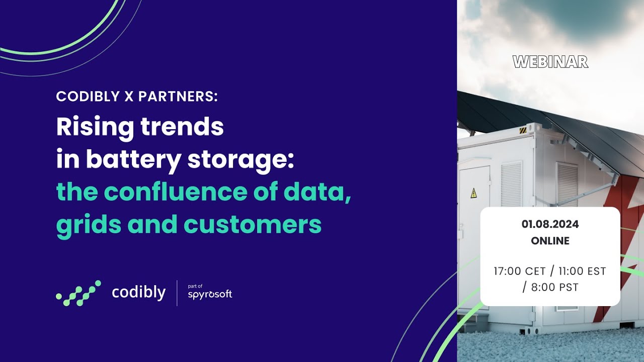 Webinar: Rising trends in battery storage: data, smart grids and ...