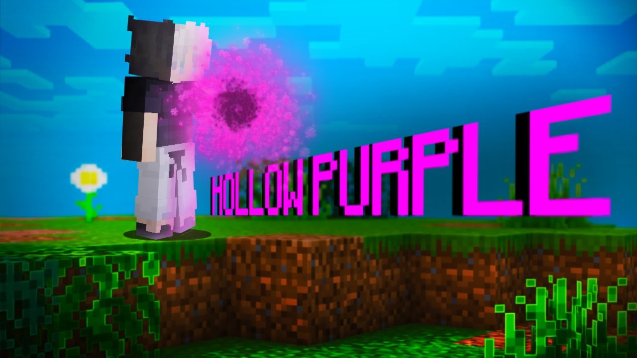 Hollow Technique: Purple | Gojo Satoru | Minecraft Bedrock Command ...