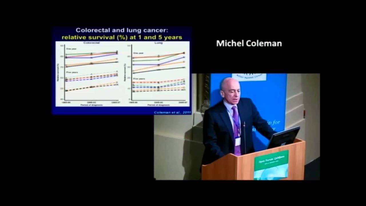 EPAAC OPEN FORUM LJUBLJANA, Michel Coleman, Cancer Survival Research ...