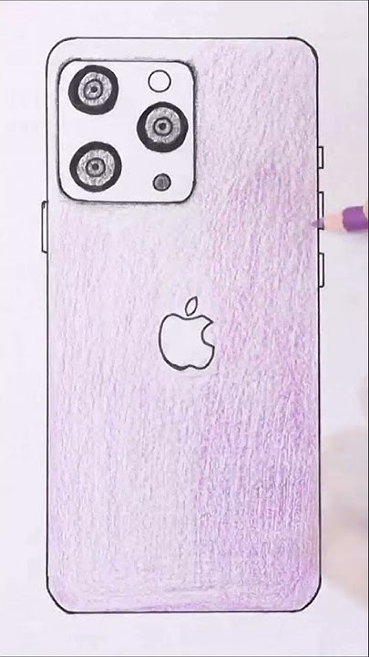 Shorts Drawing The New Iphone رسم ايفون 14 Youtube