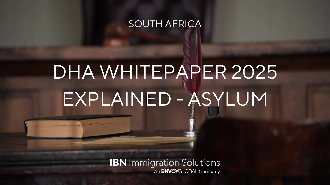 South Africa Immigration White Paper: Asylum & Refugee Policy - YouTube