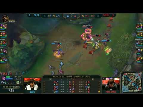 [ LOL ] - FirstBlood giữa SKT và MSF - YouTube