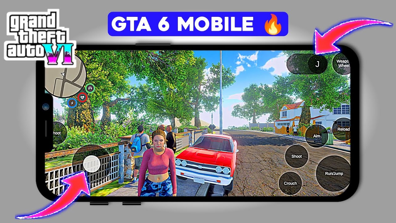 Gta 6 Mobile For Android | 2023 | GTA 6 For Android | Mobile Beta New ...