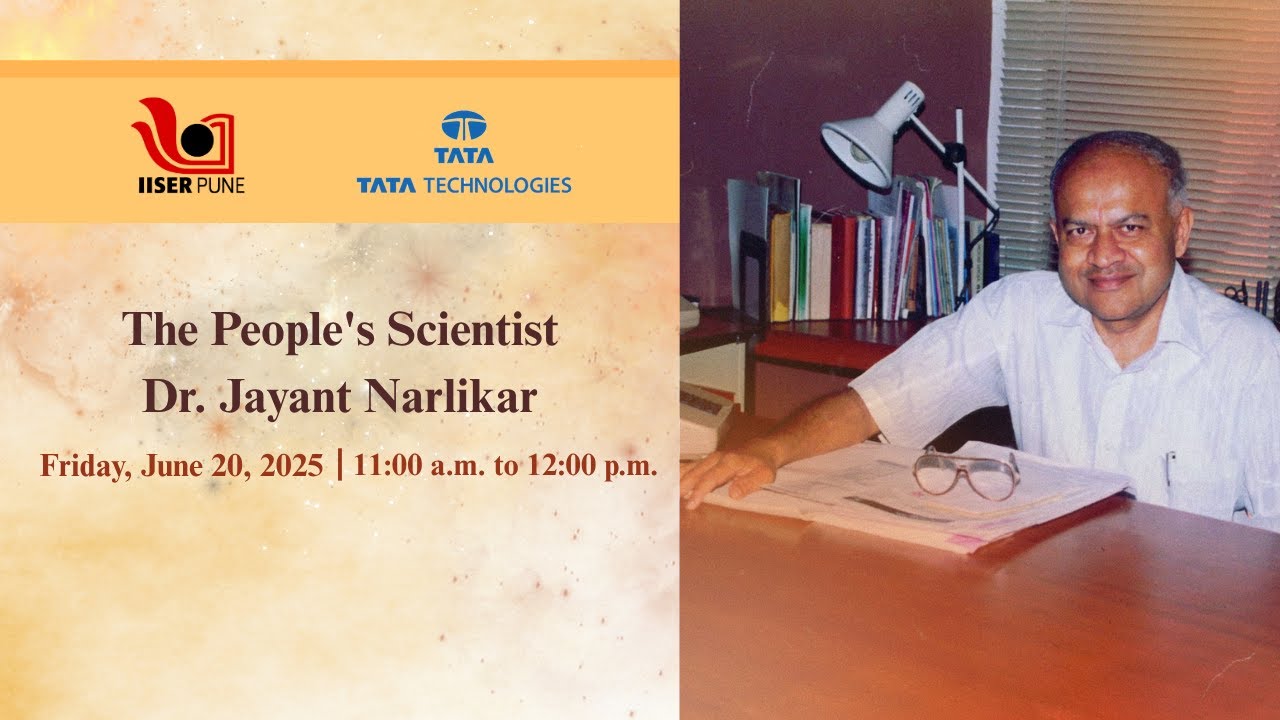 The People's Scientist: Dr. Jayant Narlikar - YouTube