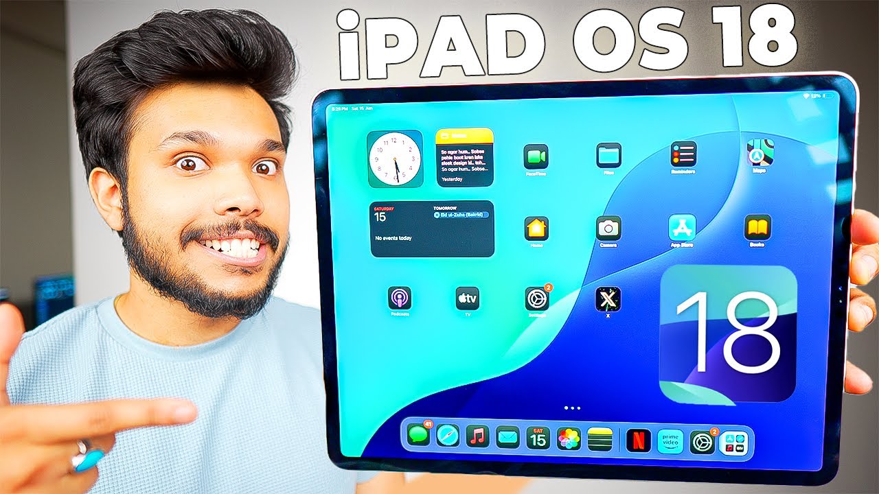 iPad OS 18 Crazy Features * Install Now* - YouTube