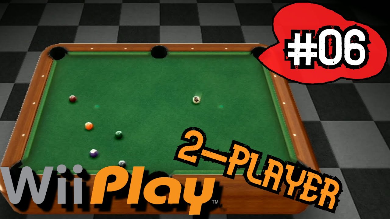 Wii Play: 2-Player [Part 6] - Pool Masters - YouTube