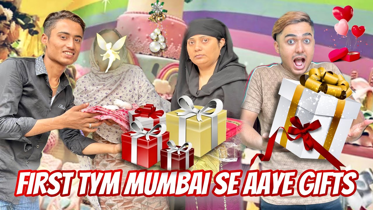 Wow Mumbai Se aaye Itne Sare Gift😍 Movie Date With Jiju🎉 New Cordset Ke ...