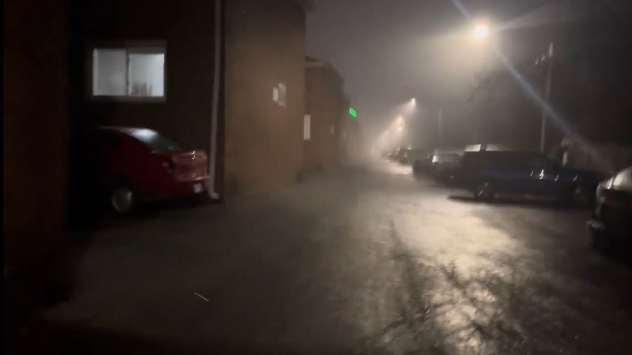 La Raza Hood At Night - North & Joyce (Villa Park IL) - YouTube