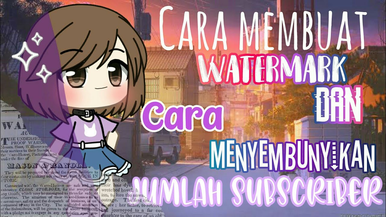 || Cara Watermark Dan Cara Menyembunyikan Jumlah Subscriber || Tutorial ...