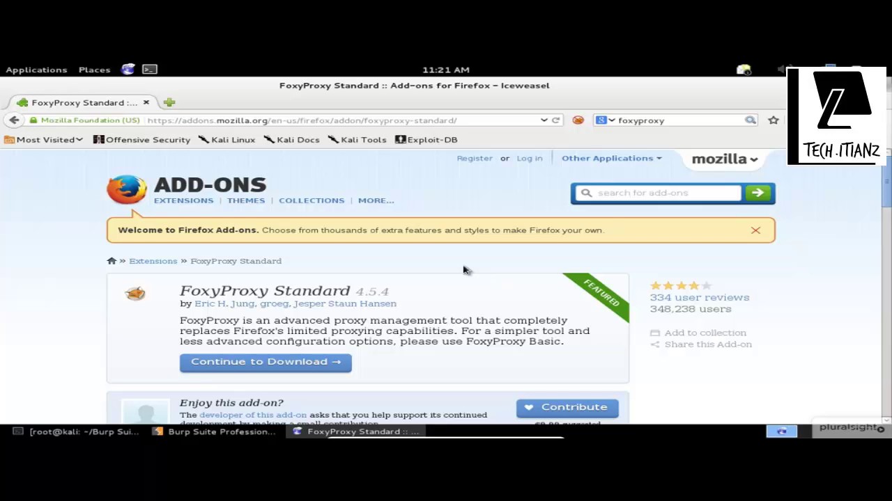 Hacking with Burpsuite Proxy in kali Linux | Web Penetration Testing ...