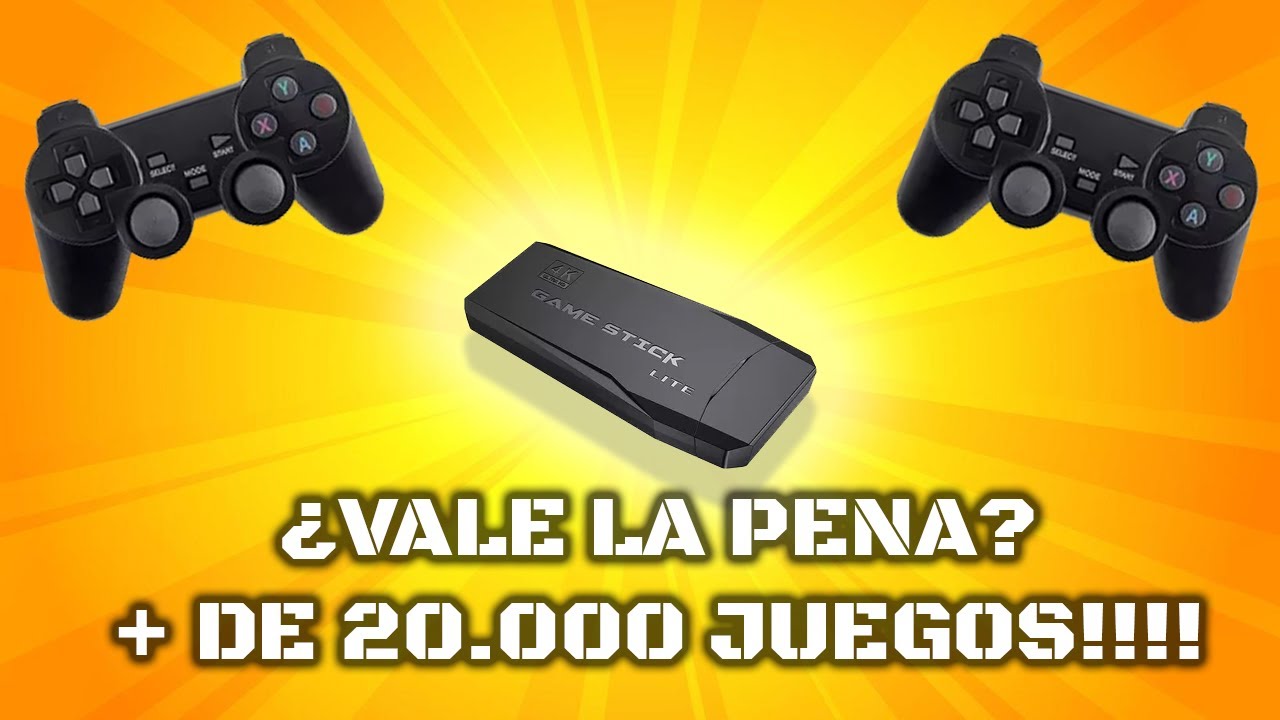 Consola Retro Gamer Gamestick ROMS Emuladores todo en UNO HDMI 😎🕹🎮 ...