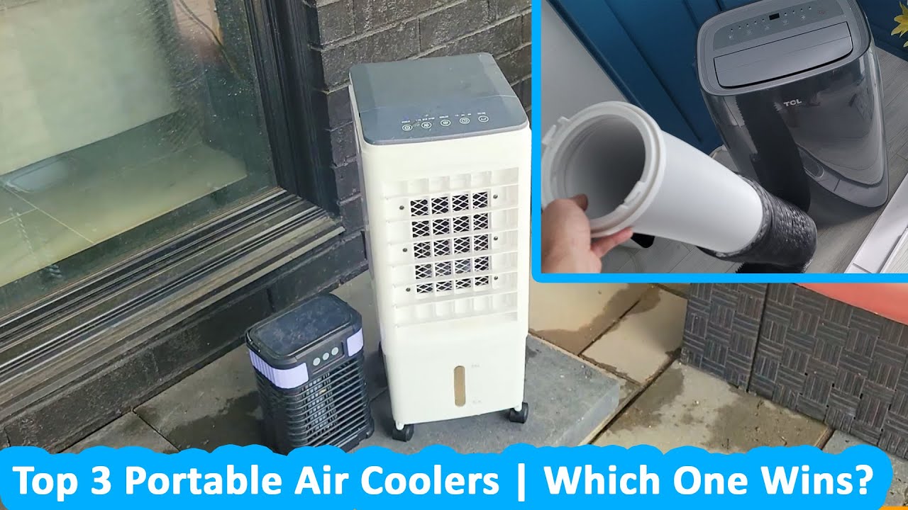 Windowless Air Conditioners - Portable Air Cooler Fan with ICE Packs ...