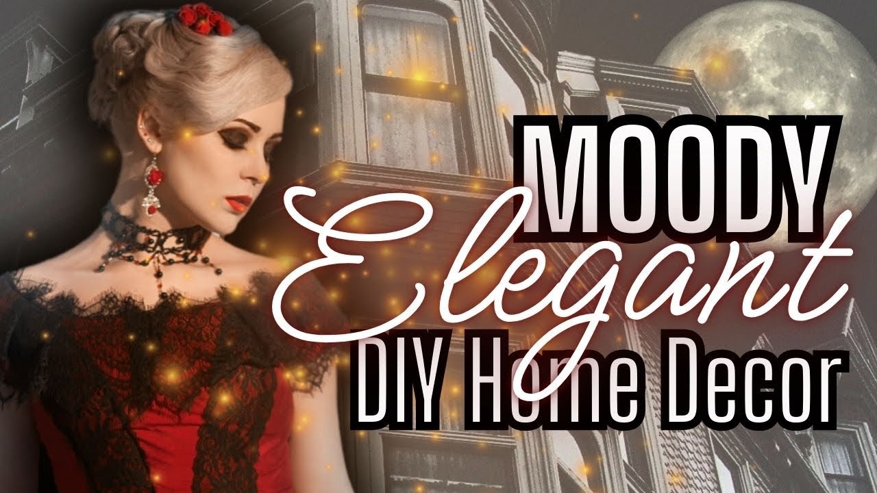 Elegant GOTHIC DIY Room Decor Ideas for a Sophisticated Ambiance - YouTube