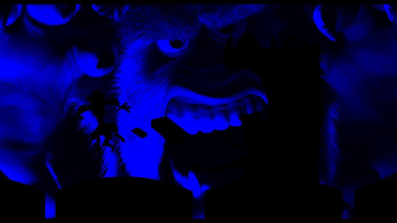 Timon and Pumbaa at the Cinema Monsters, Inc. - YouTube