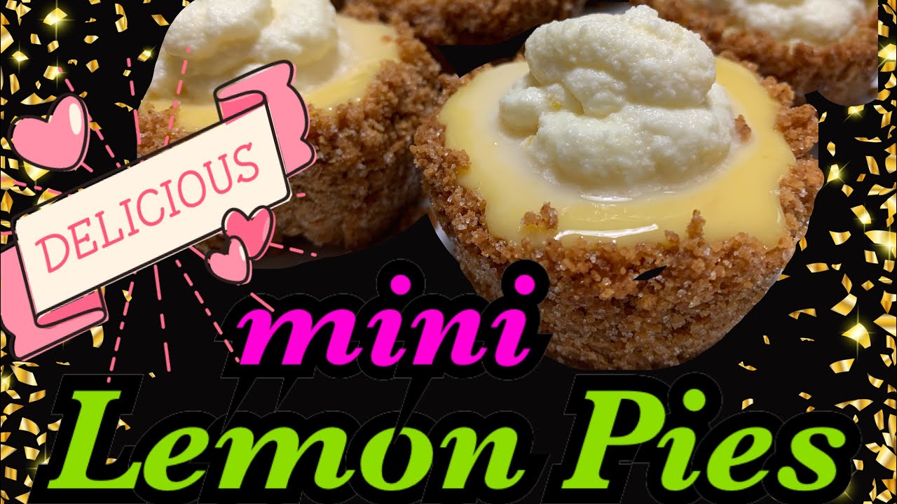 Mini Lemon Pie - YouTube