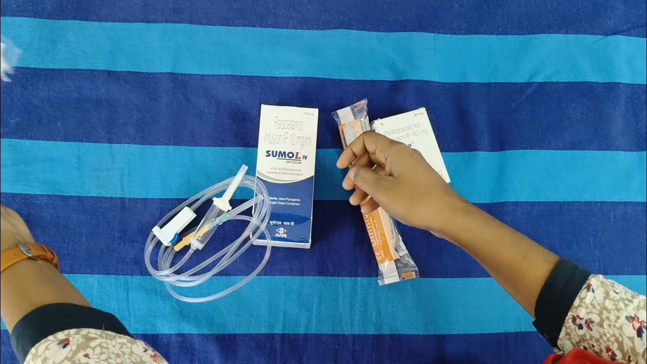 #intravenous injection #sumo L #pantaprozole - YouTube