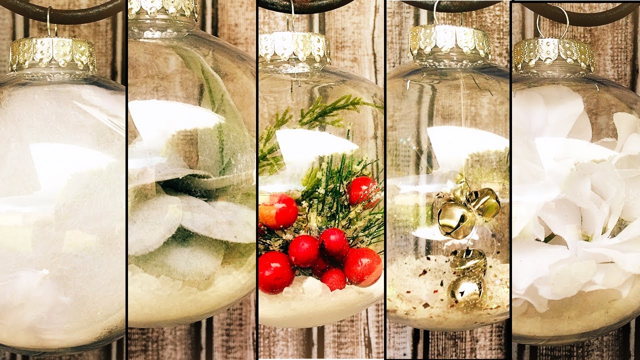 FIVE Dollar Tree Clear Ornament DIYs Christmas 2019 YouTube five-dollar-tree-clear-ornament-diys-christmas-2019-youtube