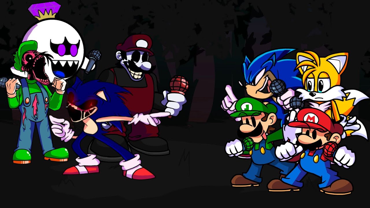 You Can't Run (ft. Sonic.EXE, King Boo, IHY Luigi, MX, Tails, Sonic ...