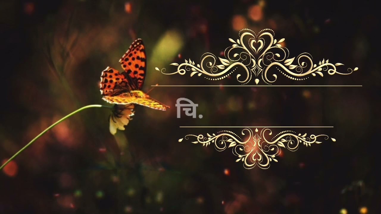 lagna patrika background video // wedding invitation background video ...