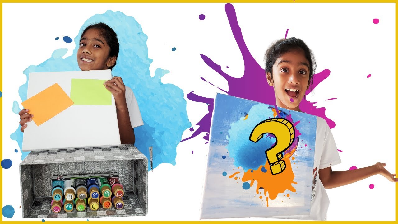 3 COLOR PAINTING CHALLENGE (2021) !! - YouTube