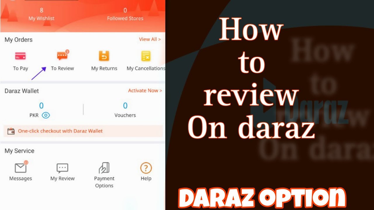 How to get review on daraz | daraz per review kaise karain |Tech ...