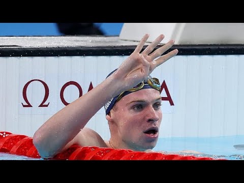 French swimmer Leon Marchand draws comparisons to Michael Phelps at ...