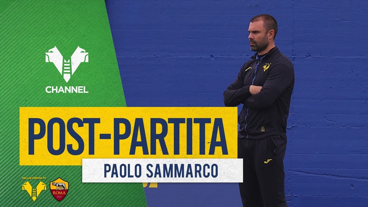 Sammarco: "Concesso troppo a una squadra molto forte" - YouTube