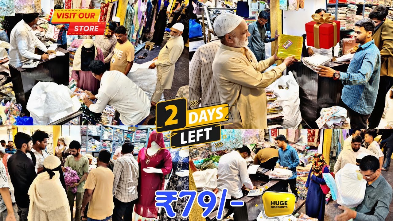 Day 1 Blockbuster Sucessful Ofline Sale 💫 2 Days Remaining Visit The Store ₹79/- MM Omer ...
