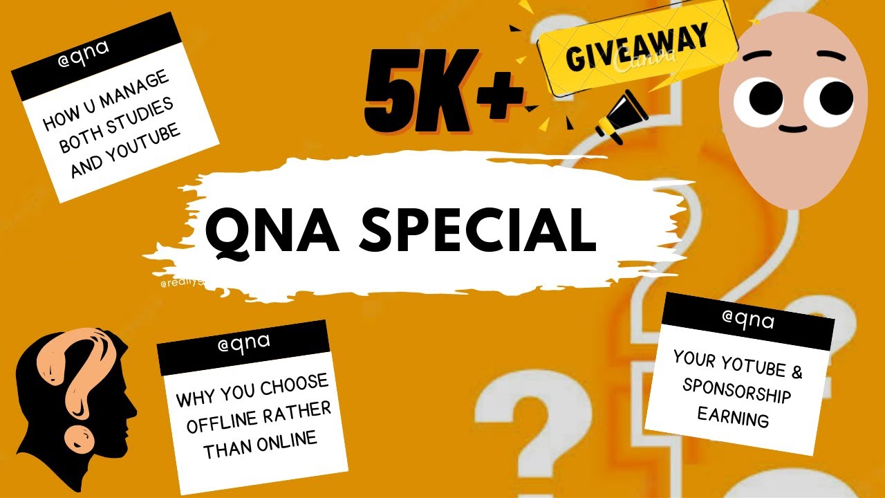My First QnAVideo || 5K Special QnA Video #qna #class12 - YouTube