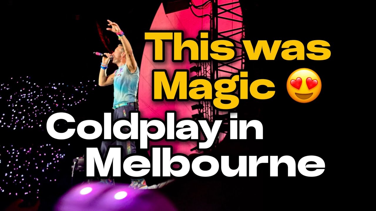 Coldplay in Melbourne, Australia 2024 - YouTube
