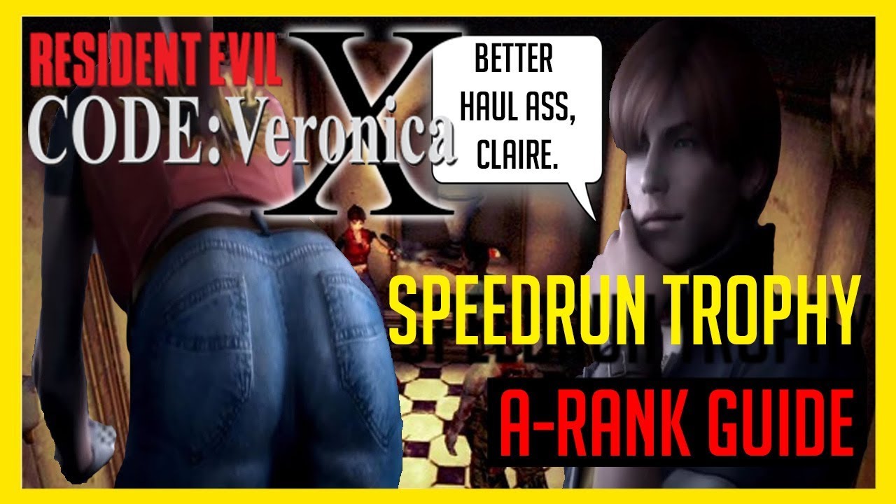 Trophy Hunt | Resident Evil CODE:Veronica X - In-Depth Speedrun A-Rank ...