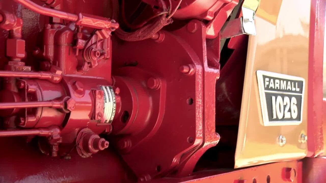 Tractor Tales: 1970 International Harvest 1026 Gold Demonstrator - YouTube