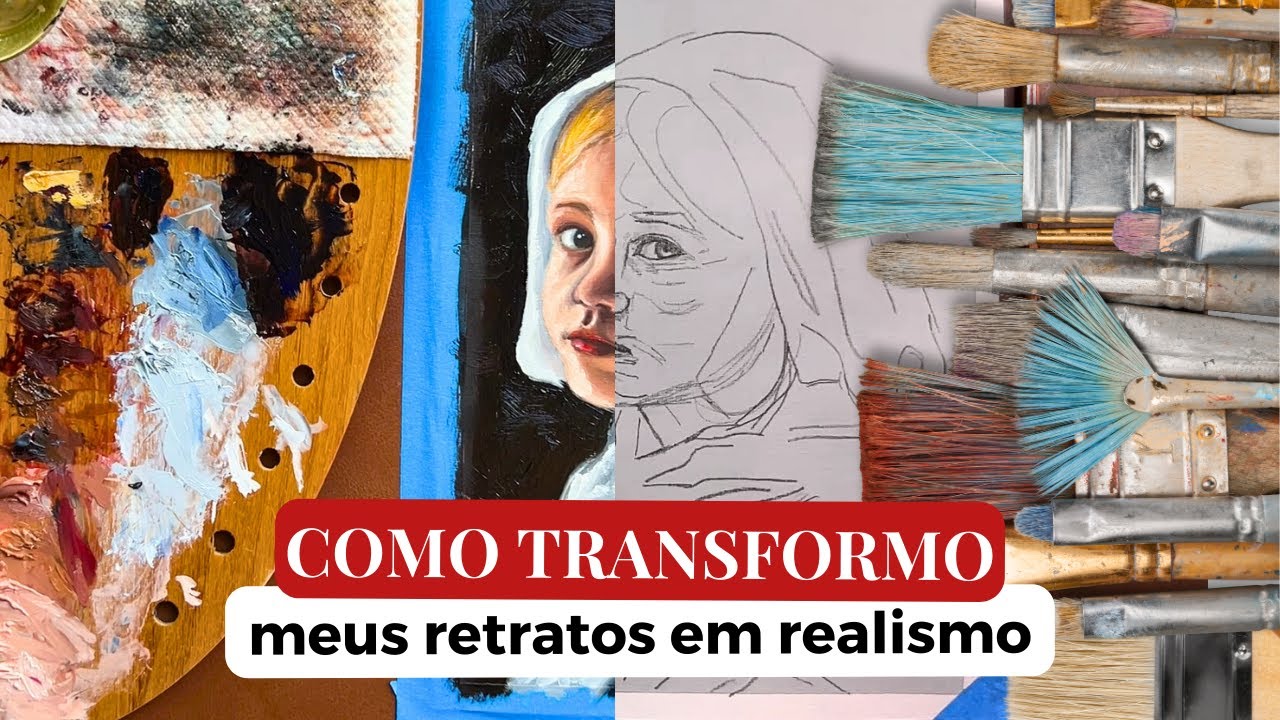 APRENDA ESSAS 10 TÉCNICAS DE COMO PINTAR RETRATO REALISTA EM TINTA A ...