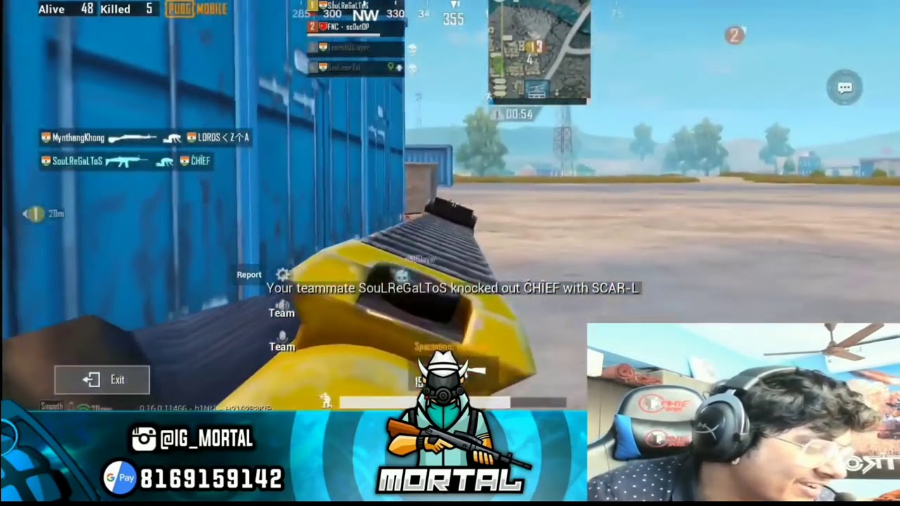 Scout REPLY on joining team soul || PUBG mobile gaming || Defaulter RS ...