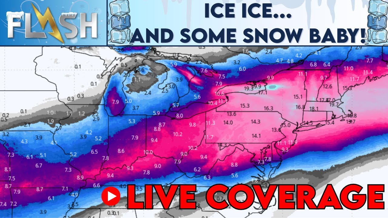 🔴 LIVE WINTER STORM COVERAGE | WHAT TO EXPECT THIS WEEKEND - YouTube