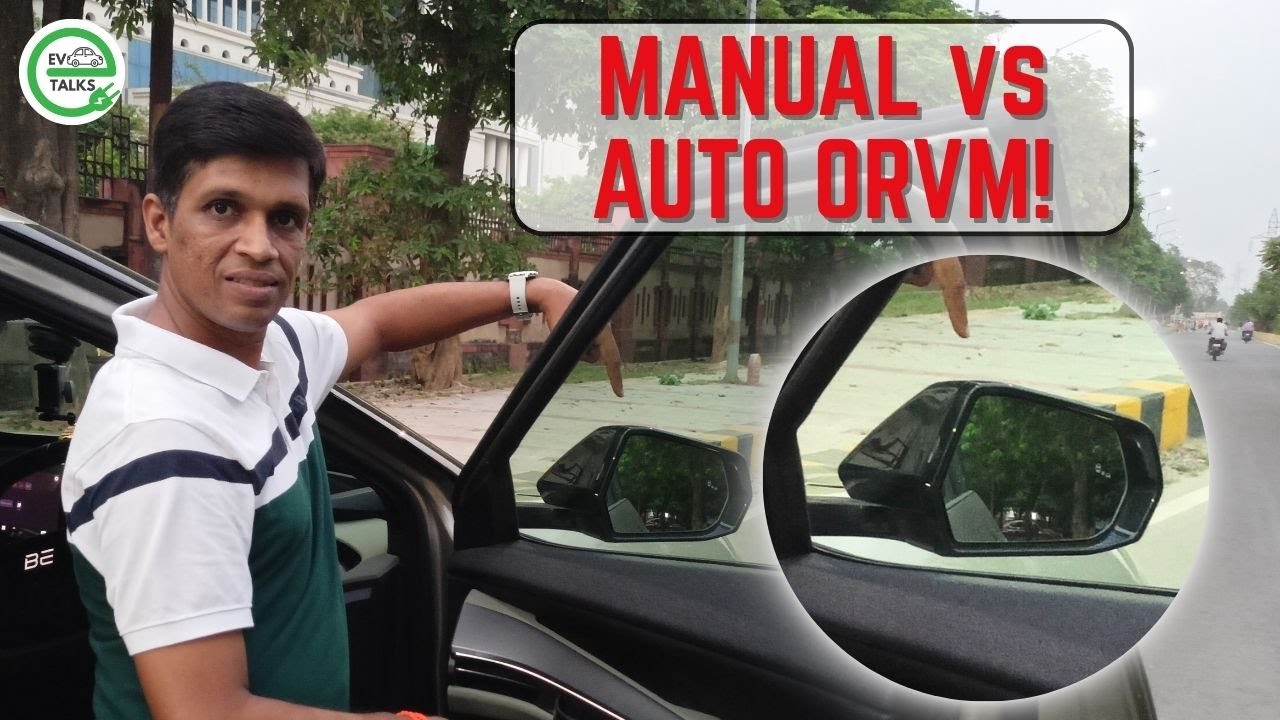 BE 6 Manual vs Auto ORVM Use !! This Exclusive Feature Blow your Mind # ...