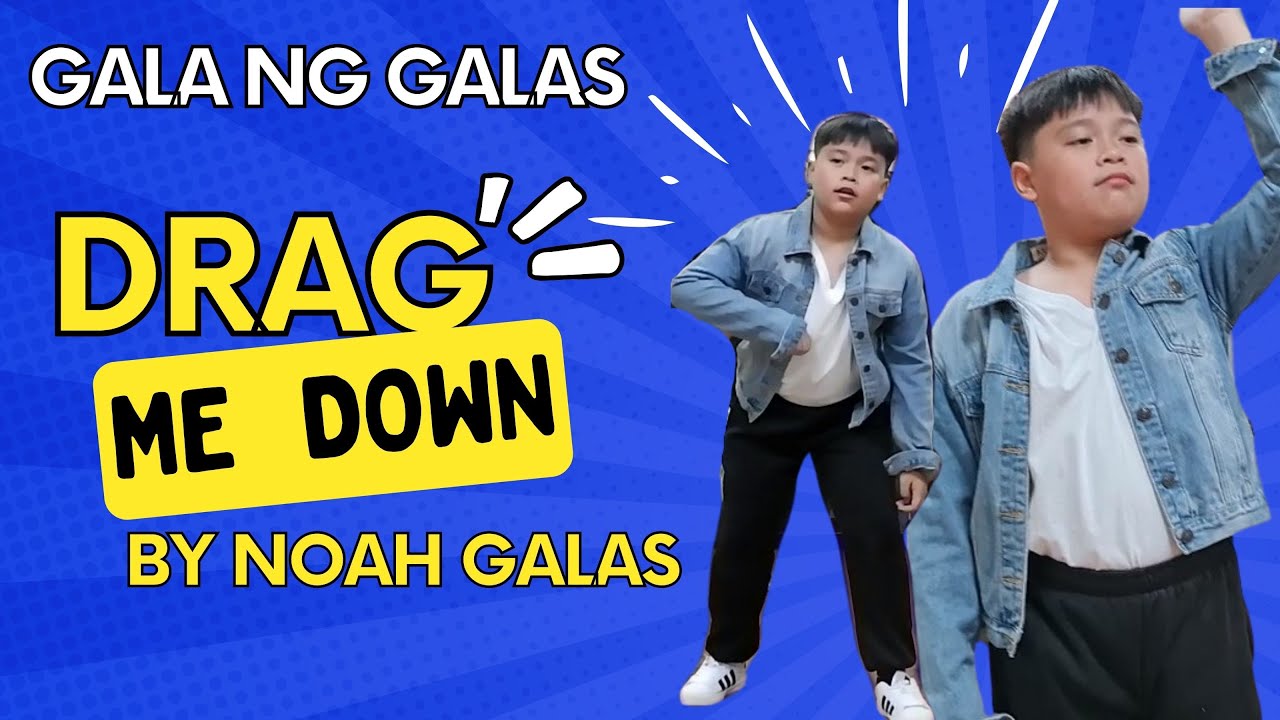 Drag Me Down Cover by Noah Aiden Galas | Gala ng Galas Family Vlog | Kids Cover - YouTube