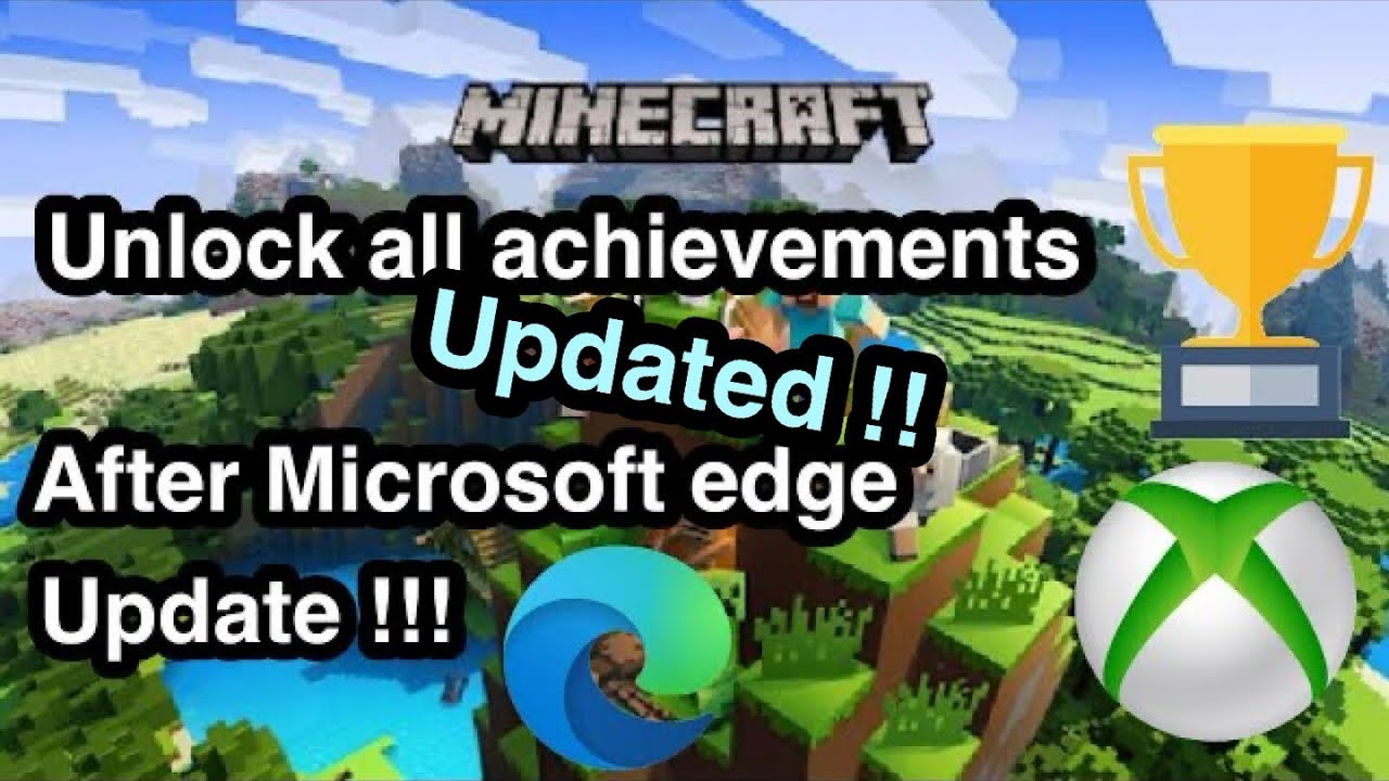 HOW TO UNLOCK ALL MINECRAFT ACHIEVEMENTS - UNDER 5 MINITUES -USING NEW ...