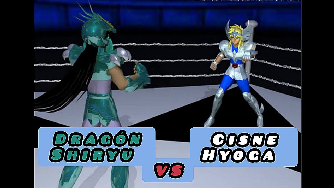Shiryu vs Hyoga (Saint Seiya CD Drama) - YouTube