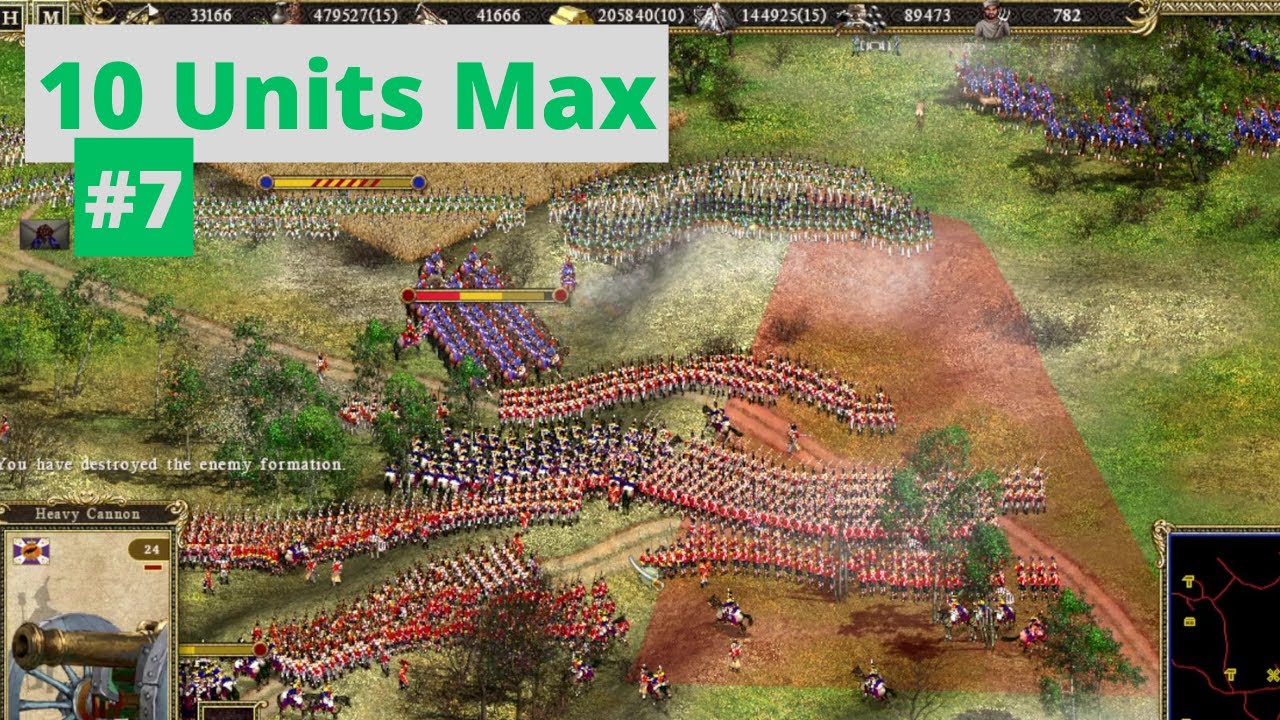 10 Units Max | Cossacks 2: Battle for Europe | Russia Very Hard | Part ...