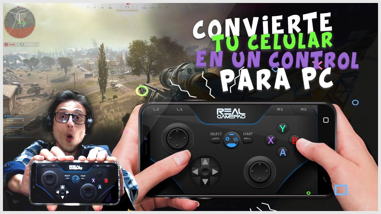 Como convertir mi celular en un control para PC🔥 | App para Android ...