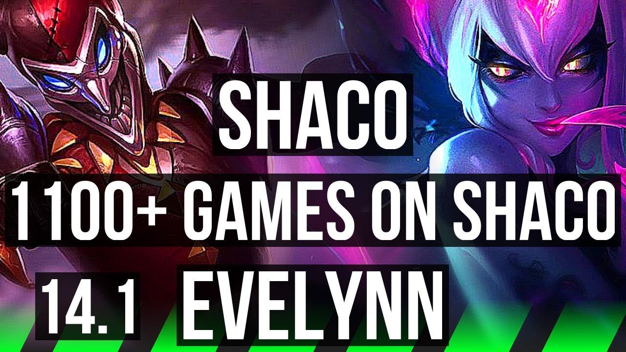 SHACO vs EVE (JNG) | 1100+ games, 6/3/15 | NA Master | 14.1 - YouTube