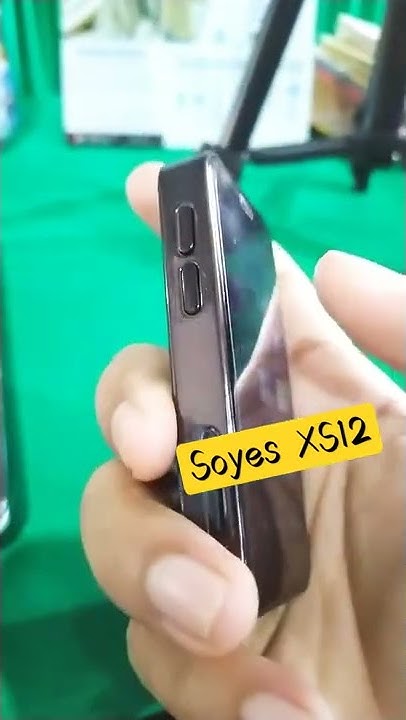 Soyes XS12 - Handphone Mini Mirip Iphone 13 - YouTube