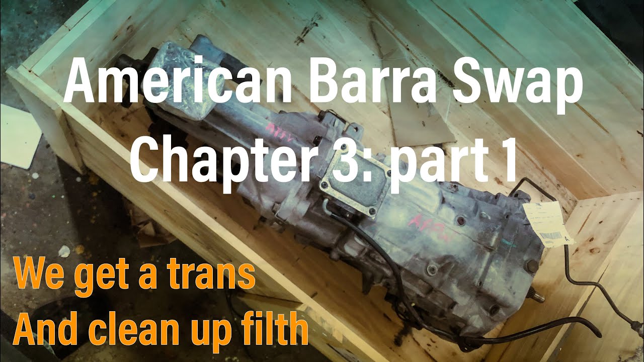 American Barra Swap Chapter 3.1: Trans for the 1965 Mustang project and ...