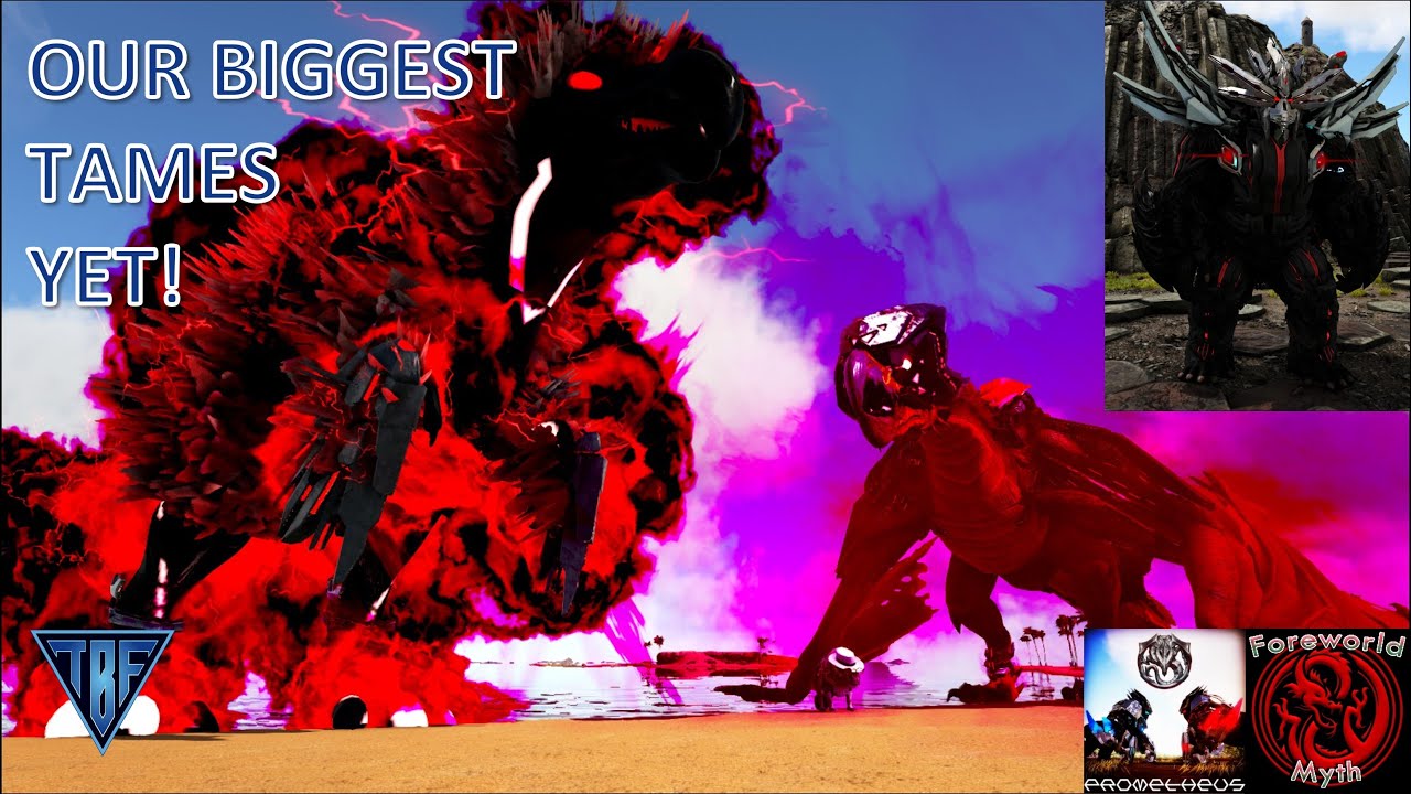 We tamed the overpowered creatures! Broken Ark E16 - Ark Survival ...