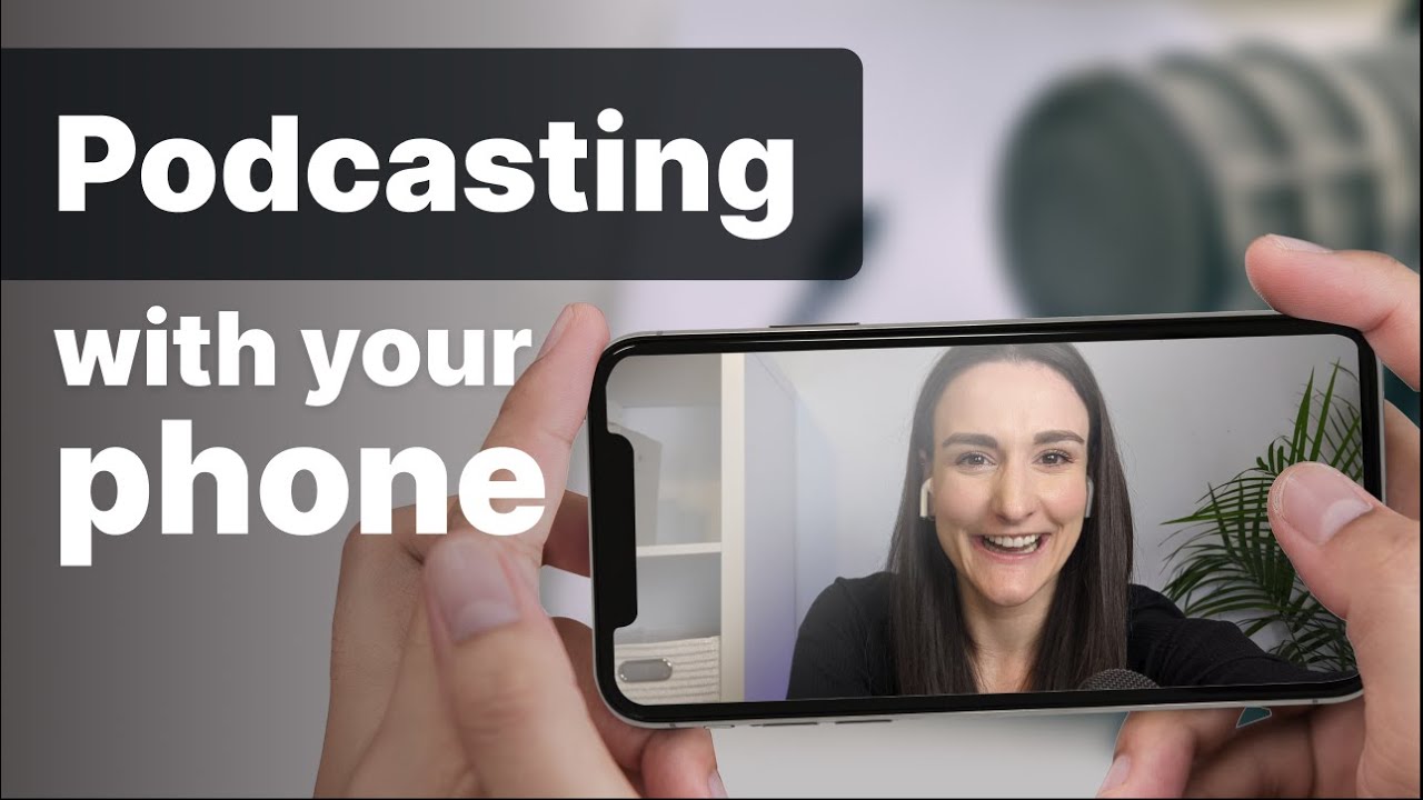How to Start a Podcast on Your Phone (Anchor Walkthrough) - YouTube